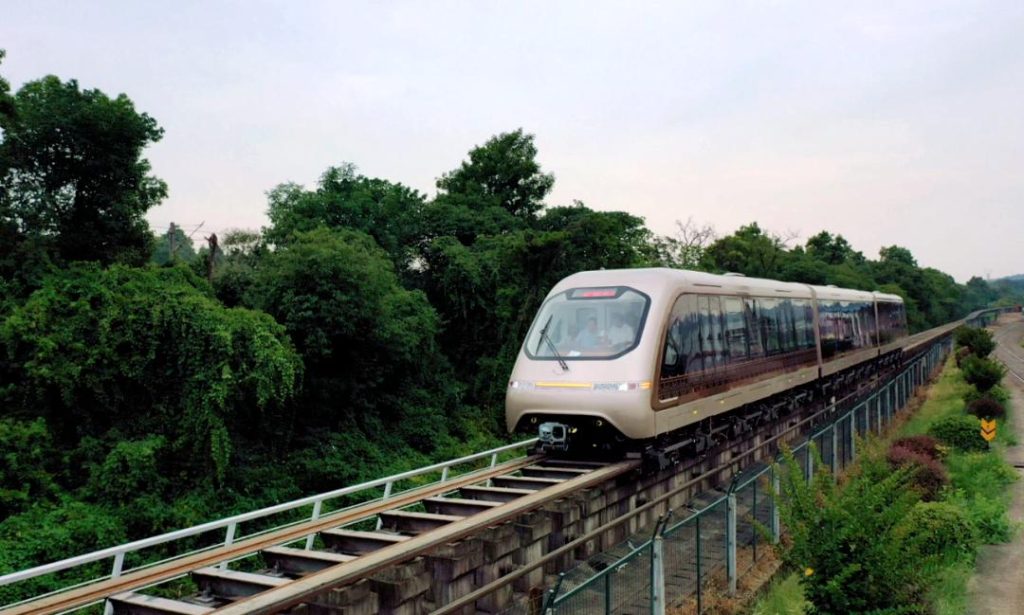 China’s first “Maglev Train + Culture + Tourism” project completed ...